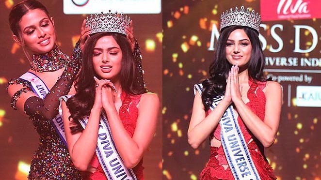 Girl from Punjab Harnaaz Sandhu brings Miss Universe Crown..