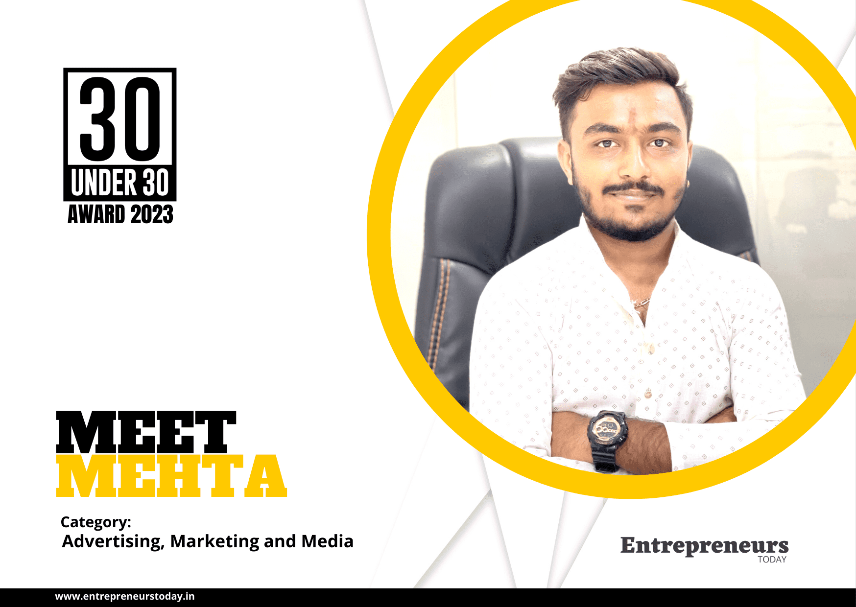 A sneak peek into Meet Mehta’s entrepreneurial journey with his ...