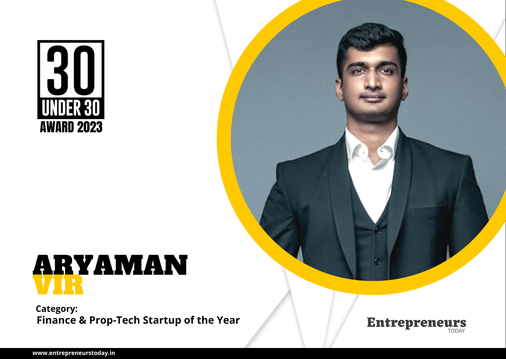 Aryaman Vir Provides a Novel Solution to the Retail Investors With MYRE Capital – Entrepreneurs ...