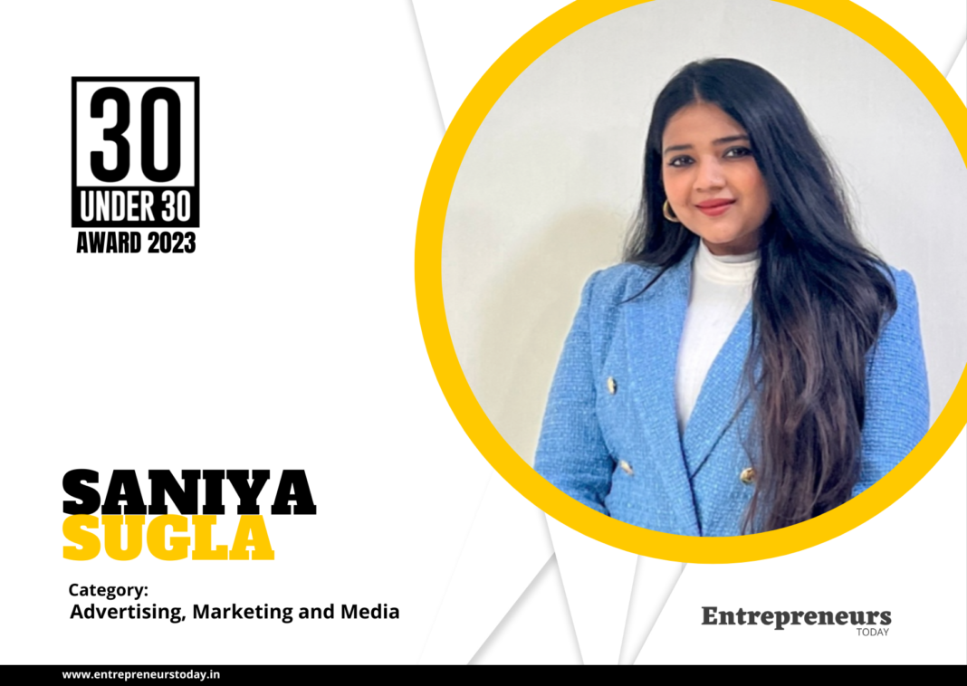 Marketing Maverik Saniya Sugla’s Journey of Building Her Personal Brand ...