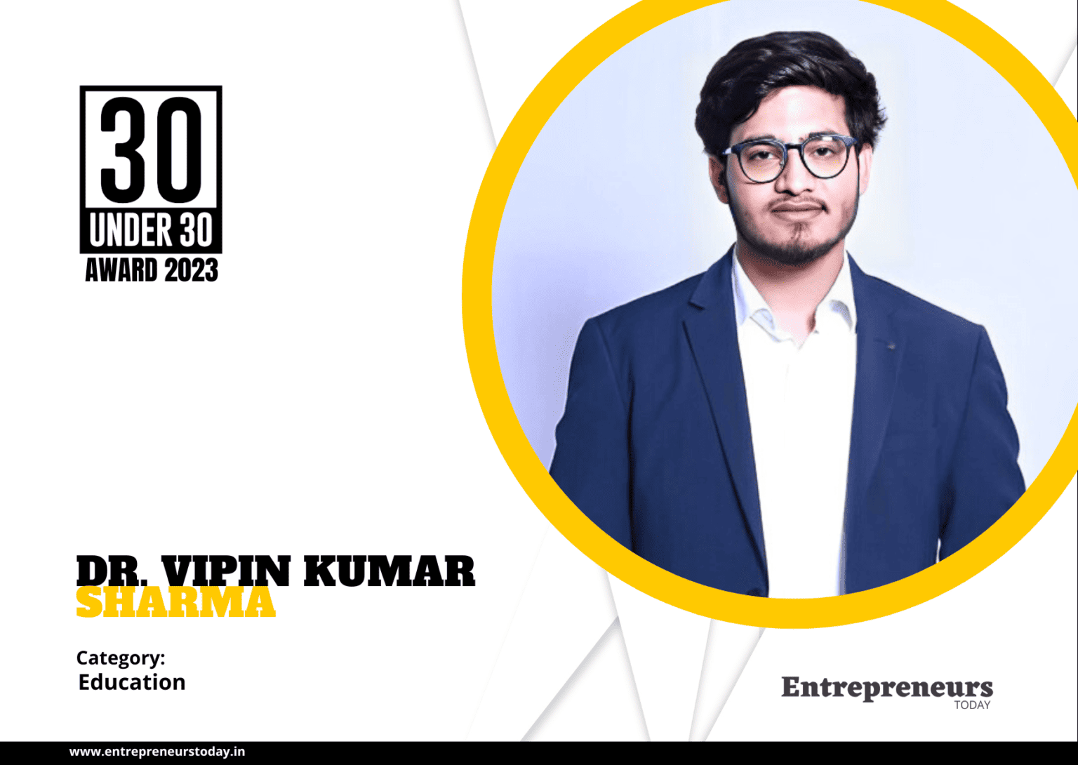 Vipin Kumar Sharma: Revolutionizing Education and Inspiring the Next Generation – Entrepreneurs ...