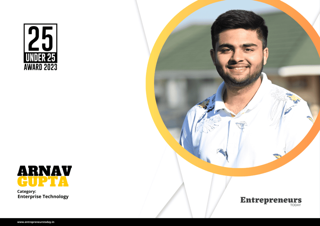 Arnav Gupta: The Young Entrepreneur Revolutionizing Workforce Analytics and Making an Impact ...