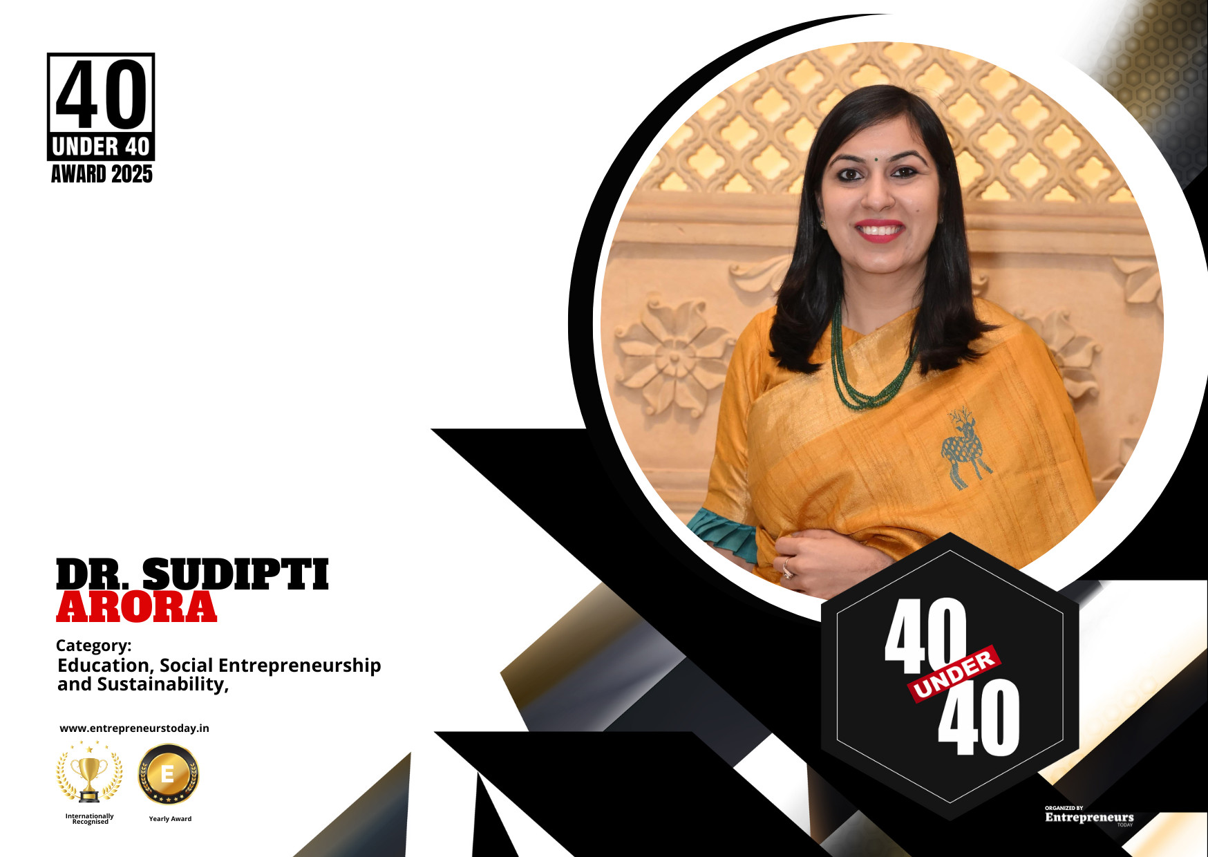 Green Entrepreneur Dr. Sudipti Arora is Here to Lead the Way ...