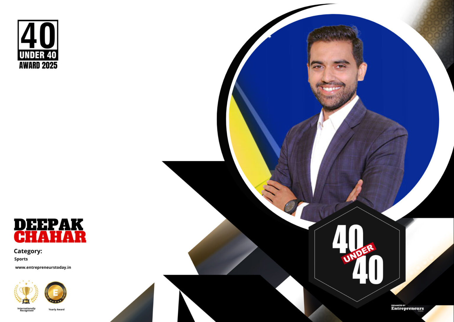 The Story of Indian Cricketer Deepak Chahar – Entrepreneurs Today